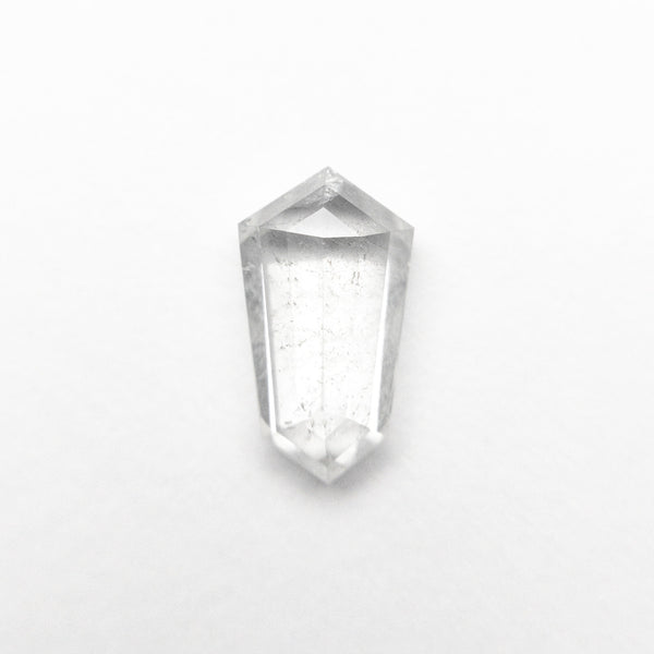 1.47ct 9.65x5.40x3.34mm Shield Step Cut 25807-34 - Gem Breakfast