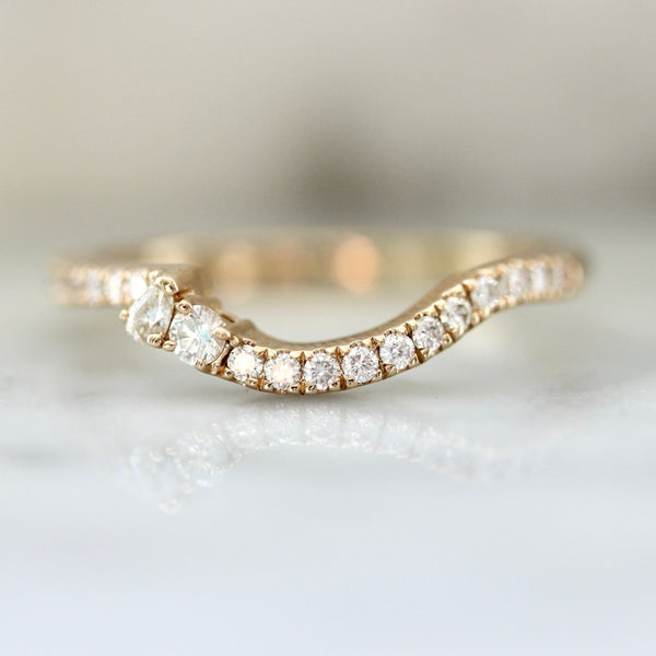 Asymmetrical Engagement Rings & Wedding Bands - Gem Breakfast